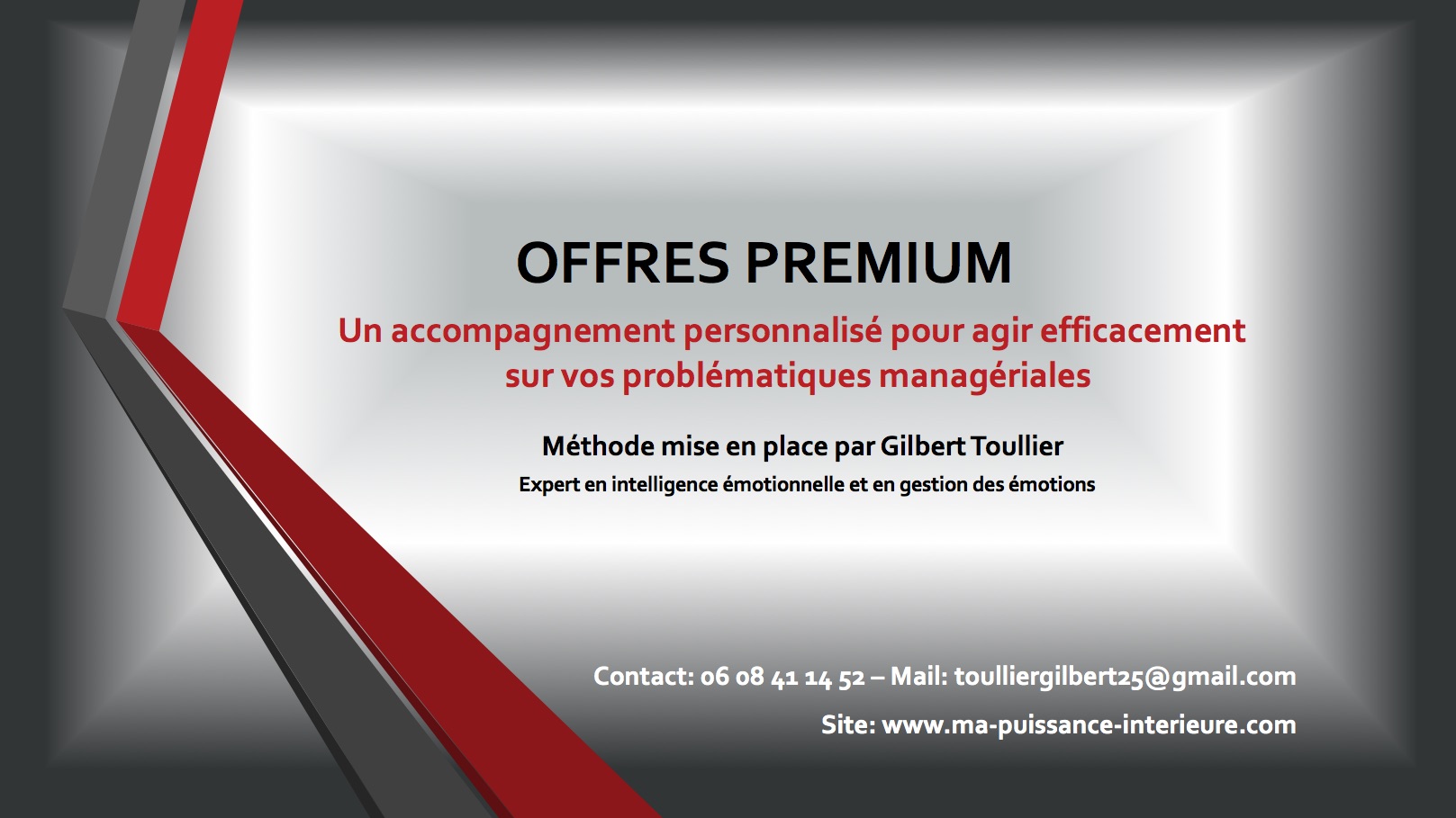 Premium, nos offres | Ma puissance intérieure par Gilbert Toullier